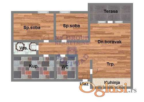 Trosoban stan - pouzdan investitor - povrat PDVa