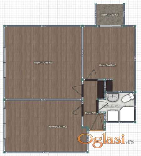 Potpuno renoviran stan!