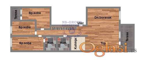 Odlična izgradnja - 92m2 - Telep