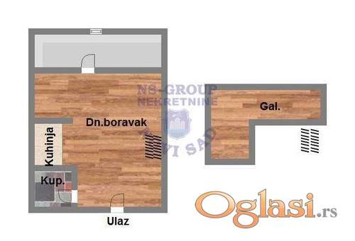 - 41m2 - Centar, Novi Sad -
