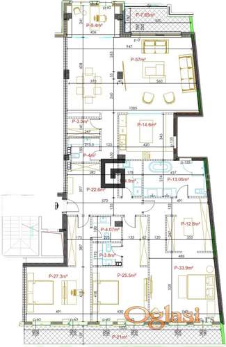 Predivan 4.0 stan s pogledom na Hram, 260m2 ID#1711
