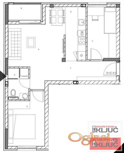 TELEP, 54m2, Dvoiposoban sa pdv, Izgradnja