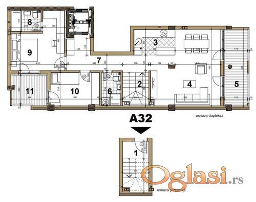 NOVI SAD - PODBARA - 97.35 m2