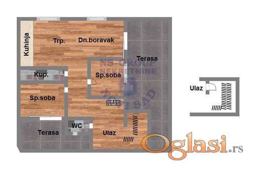 Dvoiposoban - 63m2 sa PDV-om