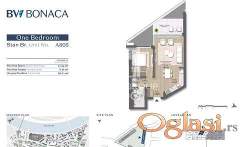 Stan na rate bez provizije-BW Bonaca 2.0 od 66.4m2 ID#1555
