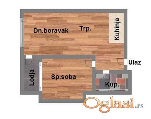 Dvosoban stan u izgradnji na Salajci!