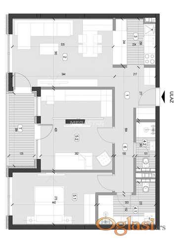 Lux novogradnja, nema pdv-a