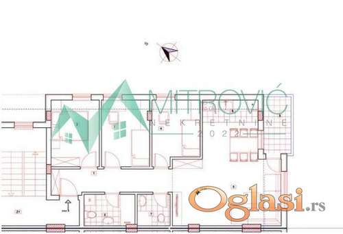 Petrovaradin, Troiposoban stan 76m2 - Prodaje se troiposoban