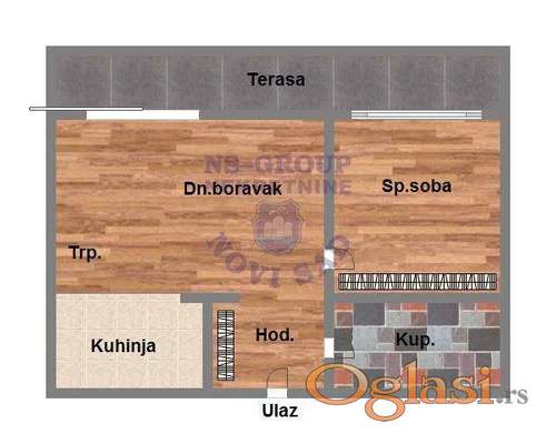 Dvosoban stan - Sremska Kamenica