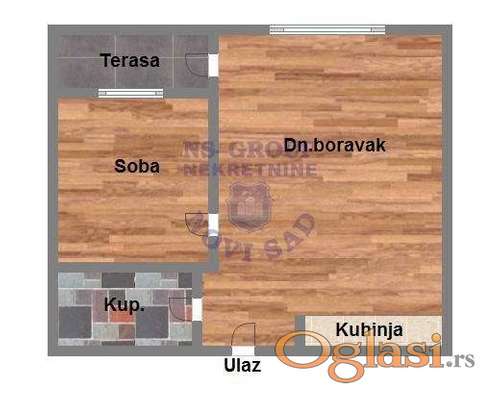 Dvosoban stan na Sajmu
