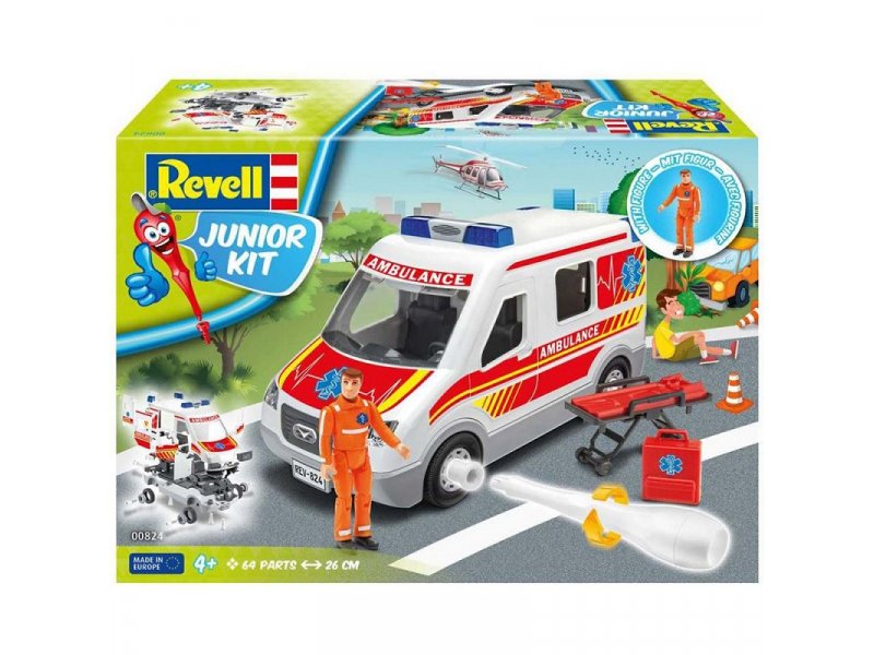 REVELL AMBULANTNO VOZILO SET ZA SKLAPANJE