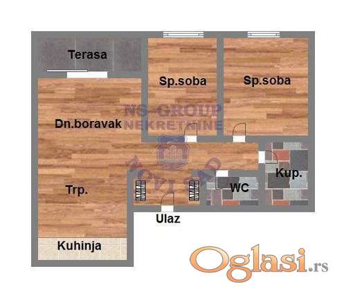 - 63m2 - Trandžament - Lux stambeni komplex -