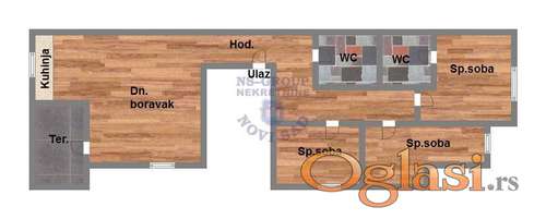 Četvorosoban stan u izgradnji, Alibegovac