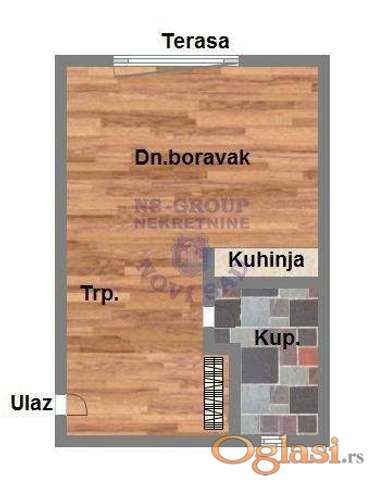 Fantastična izgradnja na izuzetno mirnoj lokaciji 22m2