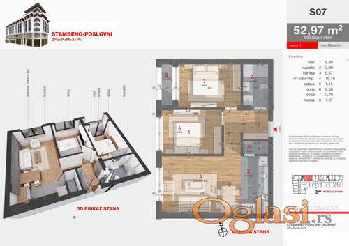 Direktna prodaja - luksuzni stanovi u centru grada