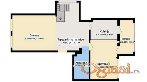 2015-e god. izgrađen gornji i renoviran donji nivo ID#24598