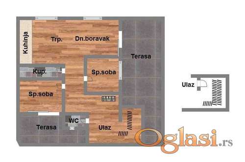 ~ Dvoiposoban duplex sa PDV-om na Telepu ~