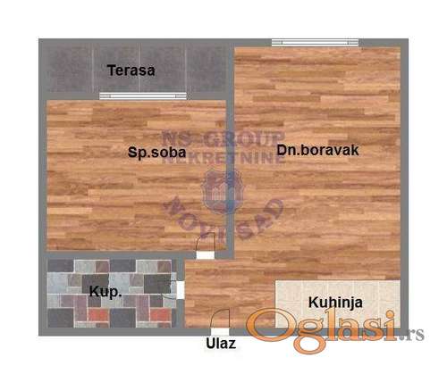 Dvosoban 42m2 Sremska Kamenica