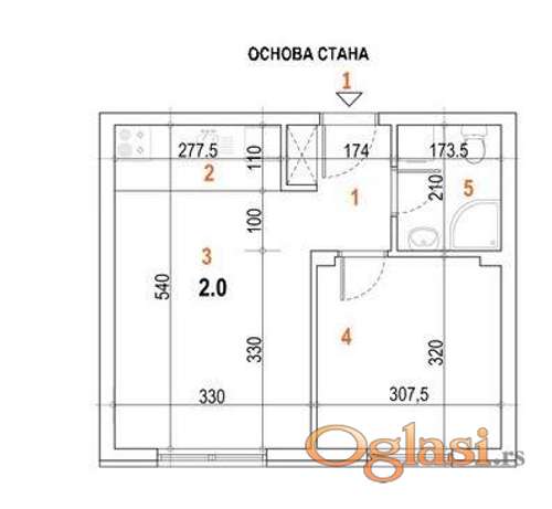 Bulevar Patrijarha Pavla. Cena je sa pdv-om. Odličan jednoiposoban stan.