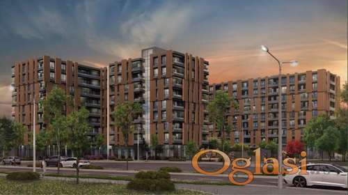 Vrhunski kvalitet 56m2 trosban stan PDV