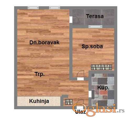 Odličan dvosoban na top lokaciji! 42m2