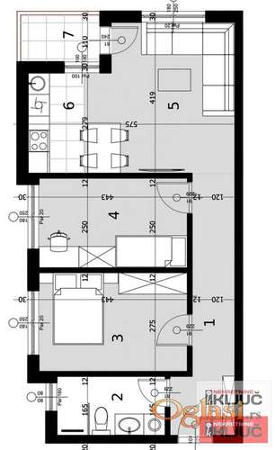 SREMSKA KAMENICA, 60m2, Trosoban sa pdv, Izgradnja, Vila