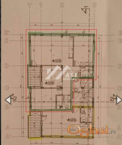 PRODAJE SE TROSOBAN STAN U URBANOJ VILI NA MISELUKU ID#5599