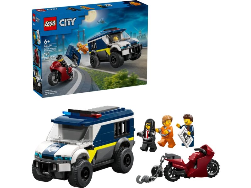 LEGO 60479 POLICIJSKI KOMBI ZA PREVOZ ZATVORENIKA