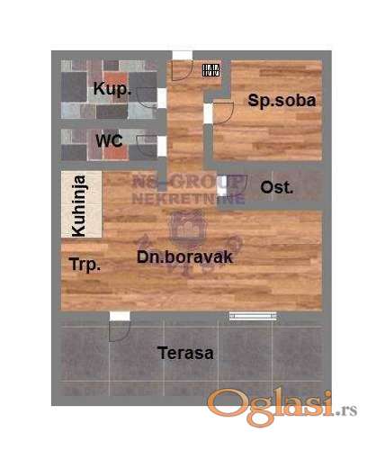 Fenomenalan stan u izgradnji 61m2