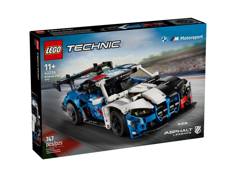 LEGO 42226 BMW M4 GT3 EVO TRKAČKI AUTOMOBIL