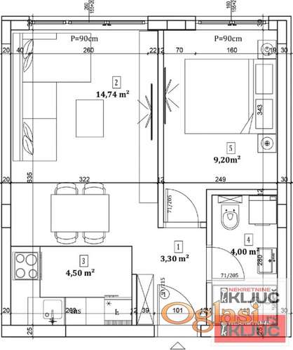 VETERNIČKA RAMPA, 36m2, Jednoiposoban, Izgradnja