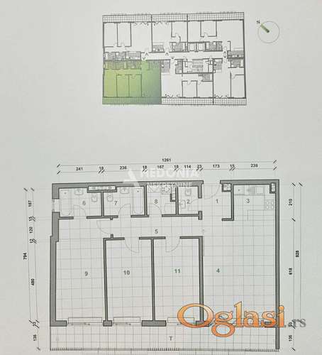 West 65, noviji, luksuzan četvorosoban stan ID#10328