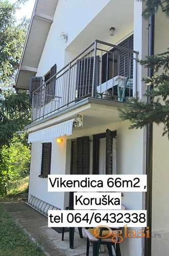 ODLIČNA VIKENDICA - SUSEK - KORUŠKA, RAJ ZA PECAROŠE