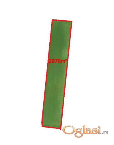 Futog-Građevinski Plac 2876 m2 preko pruge u Poslovnoj Zoni-065/385 8880