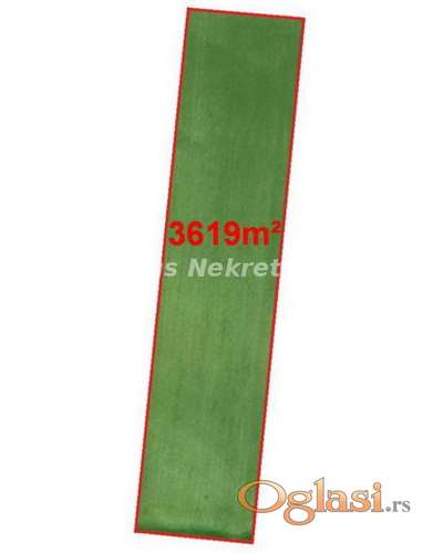 Futog-Lep Građevinski Plac 3600 m2 preko pruge u Poslovnoj Zoni-065/385 8880