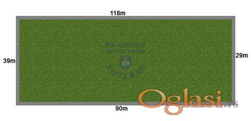 Odličan plac u neposrednoj blizini Manastira u Kaću.