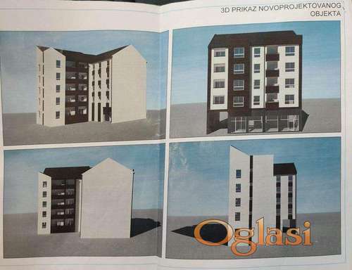 Plac za gradnju u centru Bačke Palanke