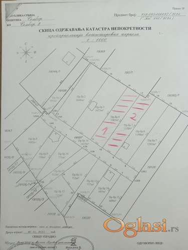 2 placa od po 11,5 ari conopljanski put ulica banjalucka