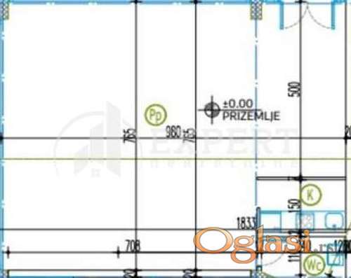 Poslovni prostor, 135 m2, Čair