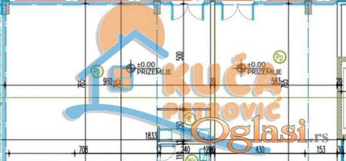 Poslovni prostor, 266 m2, Čair