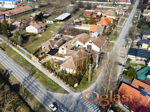 PALIĆ – Poslovna parcela 1.312 m² sa objektima 592 m² | Blizina autoputa