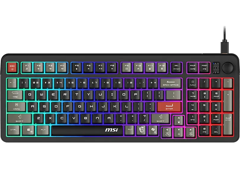 FORGE GK110 US RGB crna tastatura