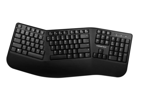 VOLKANO Tastatura Wireless Ergo US VK-20300-BK[V2] crna