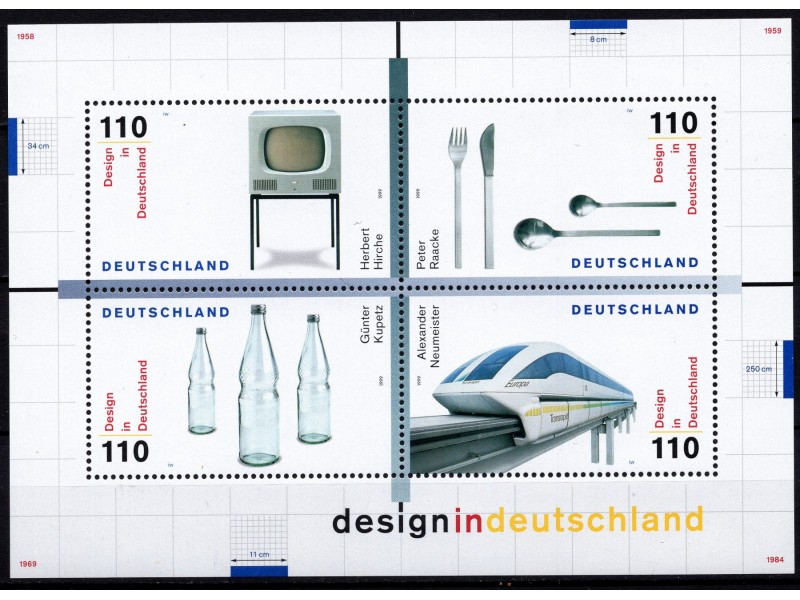 Nemačka BRD 1999. Blok br. 50