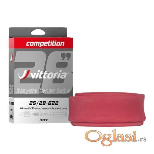 Vittoria unutrašnja Competition Latex 700x25-28 FV Presta 48