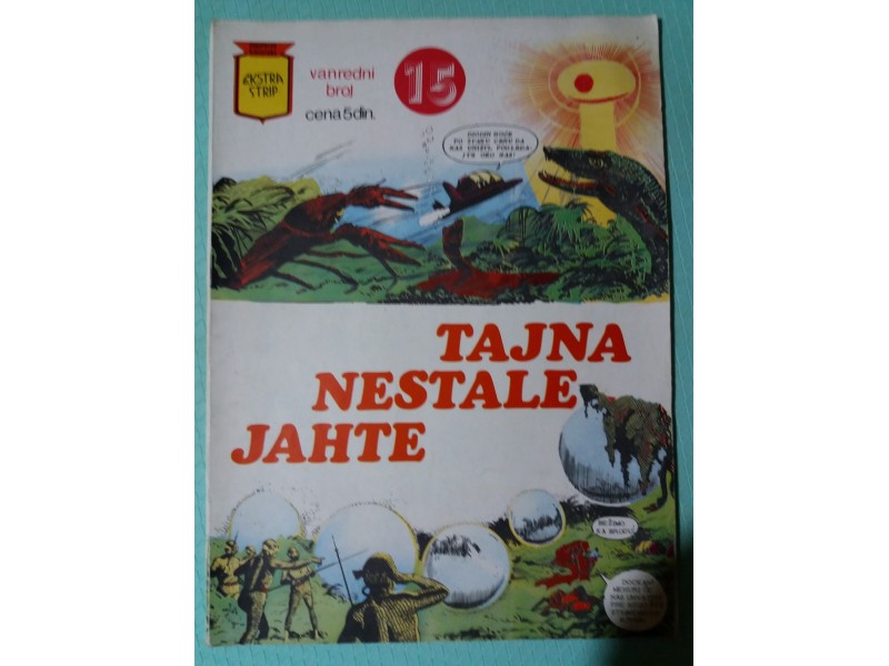 TAJNA NESTALE JAHTE-CAK SPECIJAL