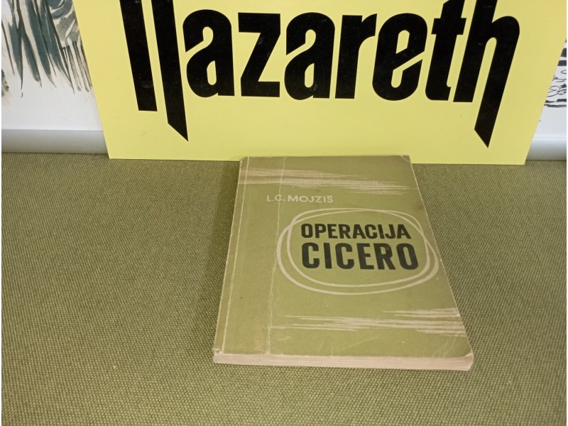 OPERACIJA CICERO autor: L. C. Mojziš (dobro očuvana)