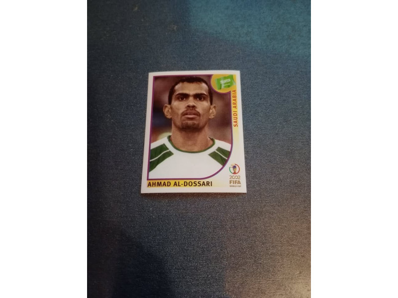 FIFA WC Korea-Japan 2002*Panini *SAU* AHMAD AL-DOSSARI*