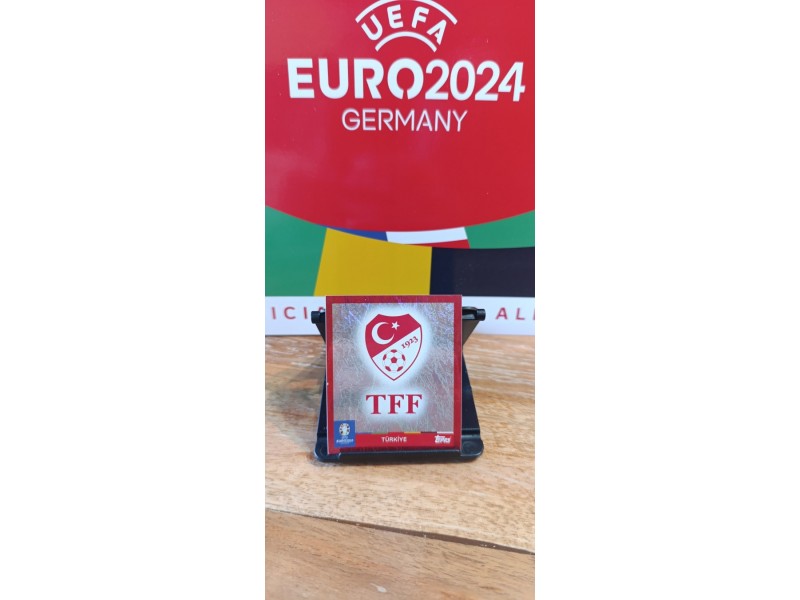 Euro 2024 Topps Švajcarsko izdanje TUR 1