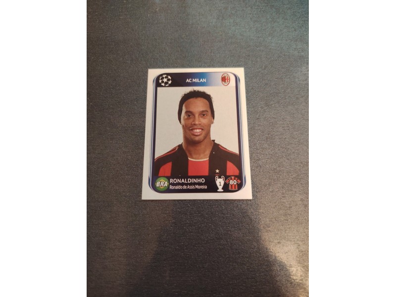 Champions League 2010-2011 *Panini* MILAN * RONALDINHO